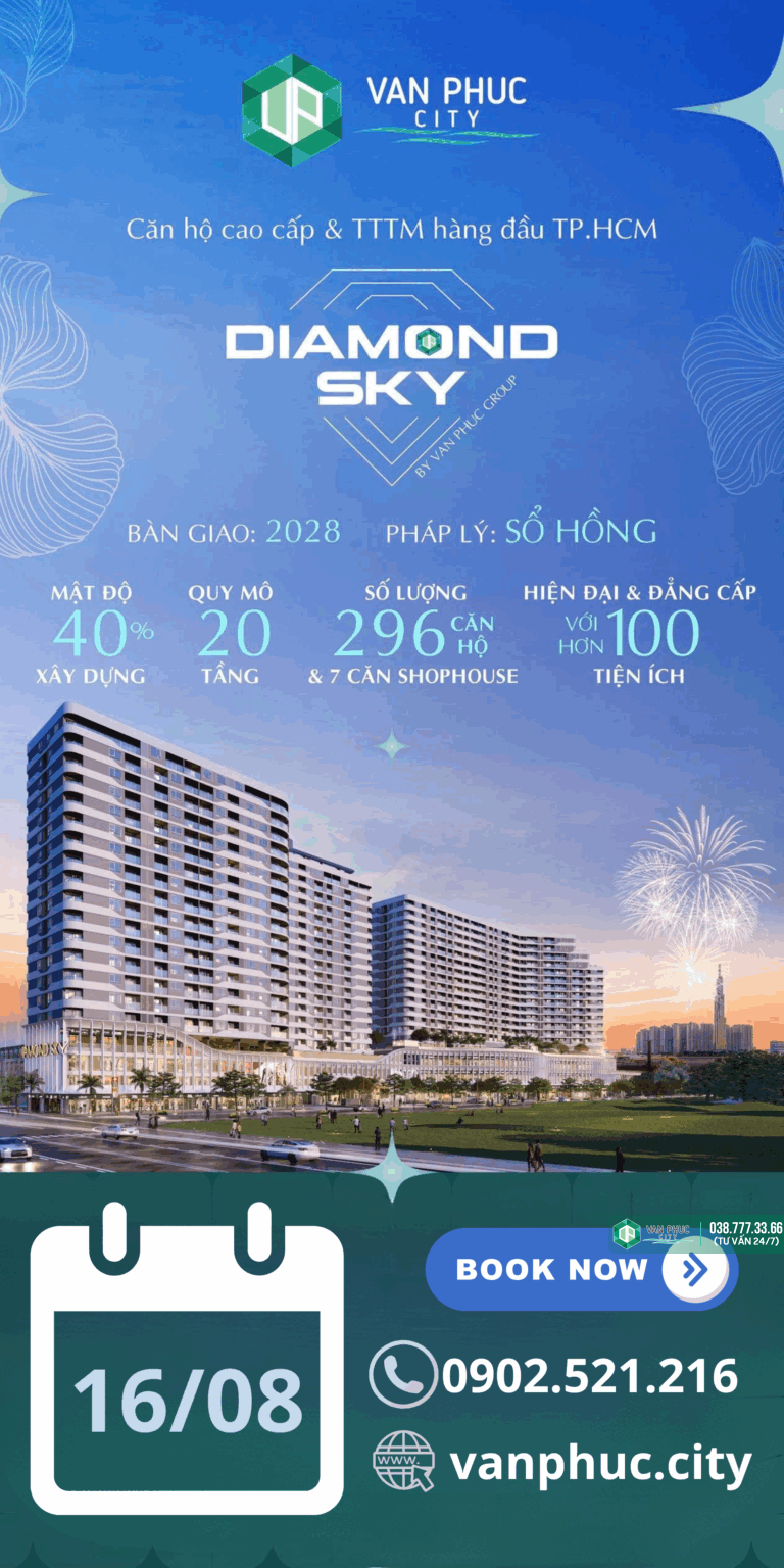 DỰ ÁN CĂN HỘ CITIGRAND QUẬN 2 - Khu đô thị Vạn Phúc City